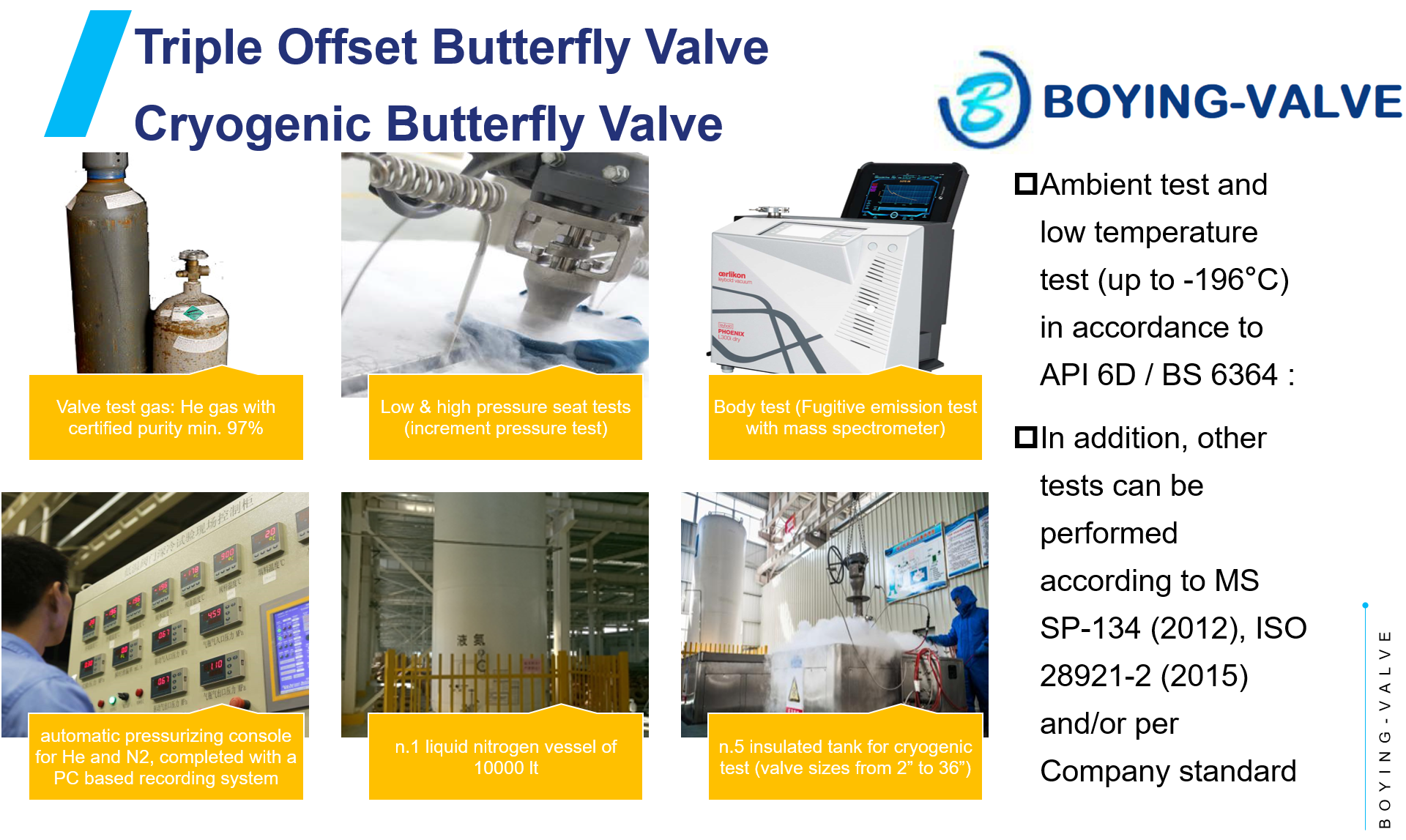 Cryogenic TOV – Boying-Valve